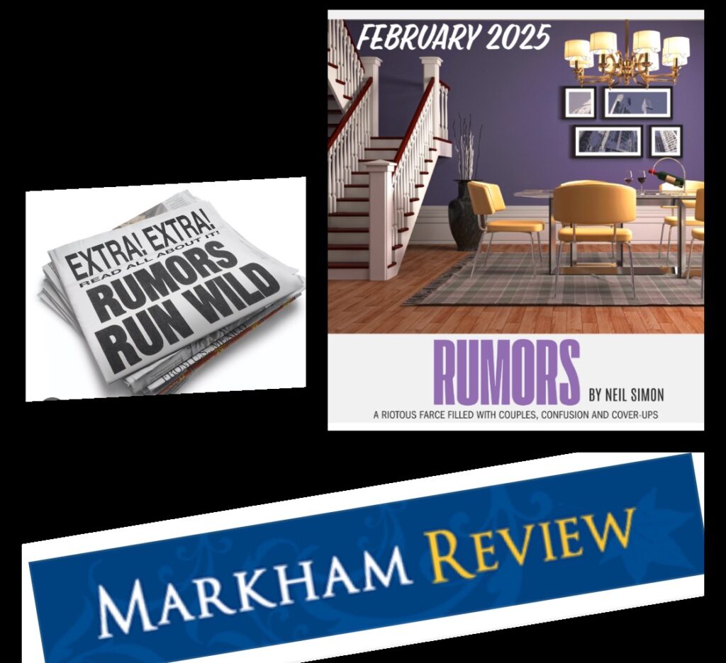 Extra! Extra! Read all about it! – Markham Little Theatre
